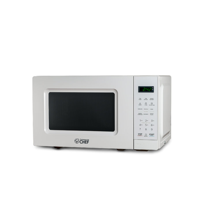 Commercial Chef 0.7 Cubic Feet 700 Watt Countertop Microwave & Reviews | Wayfair